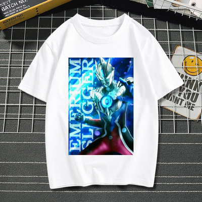 奥特曼夏季宽松印花短袖t恤
