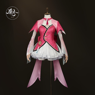 漫秀王-者公孙离幼年桃花服cos服