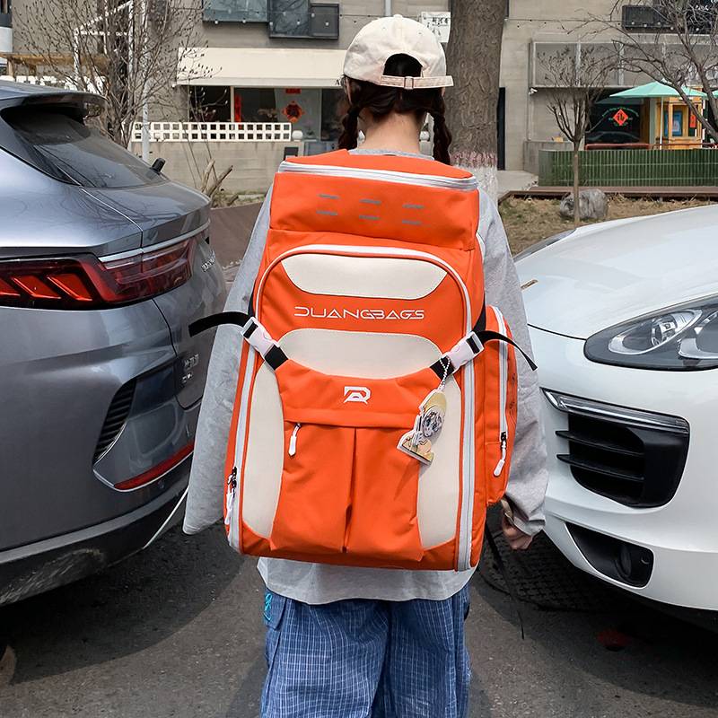 官方正品美式篮球包学生书包训练营7号球包订图大容量运动体育背