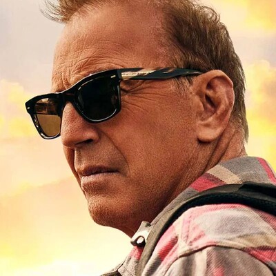 Yellowstone黄石同款男复古方框高级感偏光墨镜太阳镜穿搭周边