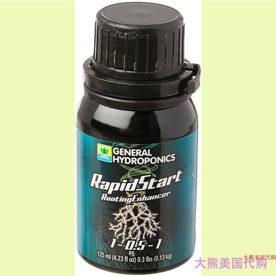 General Hydroponics Rapid Start Rooting Enhancer, 125 ml