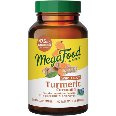 MegaFood Turmeric Curcumin Extra Strength, Whole Body