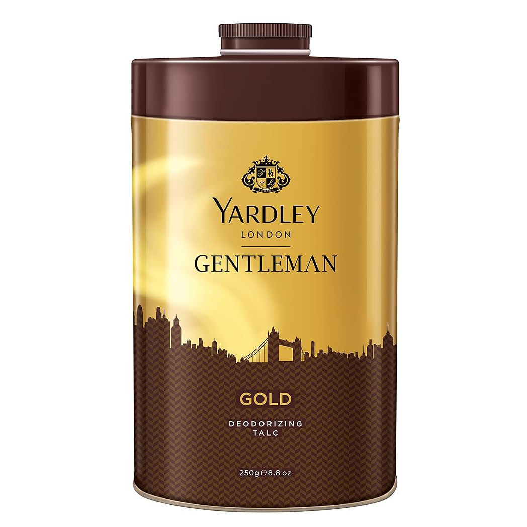 Yardley London Gold Perfumed Talc, 250 Gram