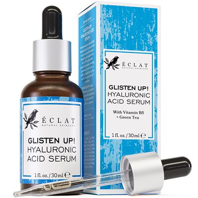 Eclat Skincare Glisten Up! Hyaluronic Acid Serum, 30ml