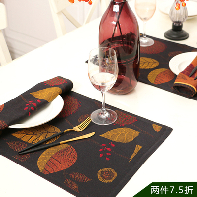 瑞典 娜餐垫茶巾 餐桌茶几隔热垫西餐垫