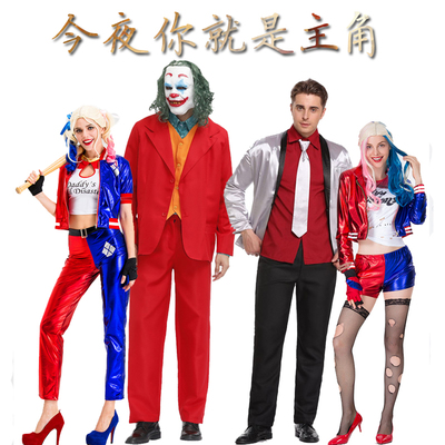 万圣节小丑女自杀小队服装 哈莉·奎茵 suicide squad角色演出服