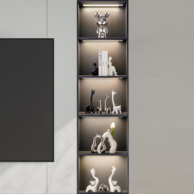 客厅酒柜电视柜装饰品摆件轻奢高档一家四口小鹿高端大气高级感