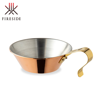 fireside铜塞拉杯碗营地咖啡户外