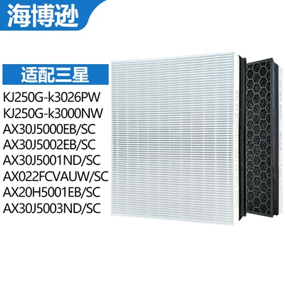 适配三星空气净化器过滤网滤芯KJ250G AX30J AX022 AX20H A100/SC