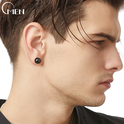 轻奢风礼物罗马数字单只礼物耳钉