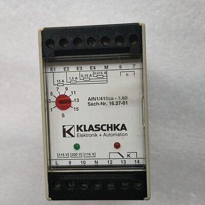 （议价）二手德国KLASCHKA控制器AIN1/410CA-1.60