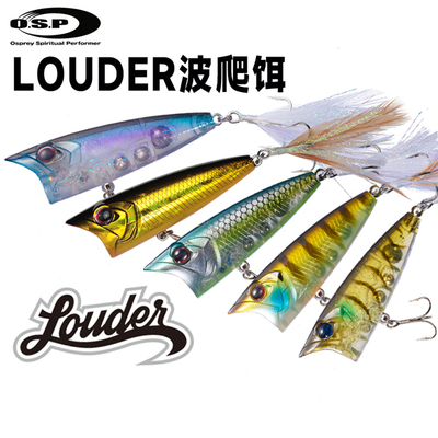 新款LOUDER波爬饵超远投路亚饵