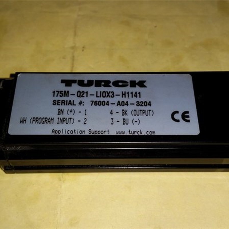 二手TURCK图尔克 175M-Q21-LI0X3-H1141直线位移传感器现货实物_虎窝淘