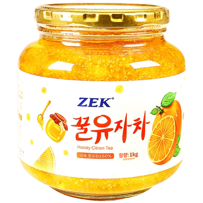 ZEK韩国进口蜂蜜柚子茶1kg
