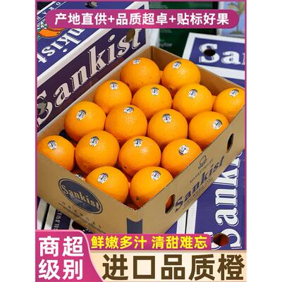 顺丰礼盒10斤进口黑标橙