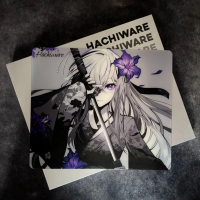 Hachiware[花刃v2]玻璃鼠标垫