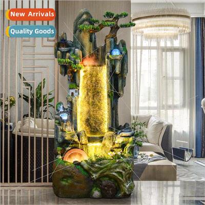 Rockery running water ornaments feng shui wheel attracting w