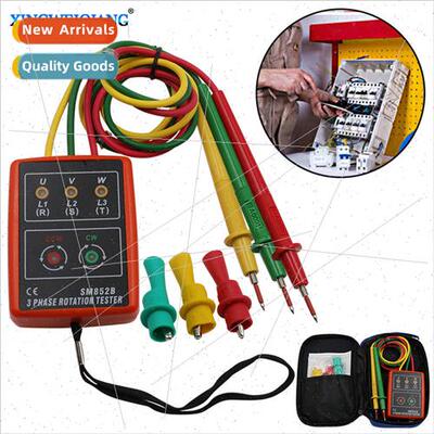 Portable Three-Phase AC Phase Sequencer Phase Sequence Meter