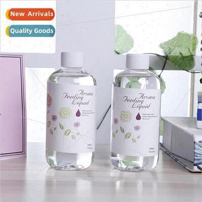 Botanical Rose Perfume Essential Oil Diffuser Set Rattan Aro