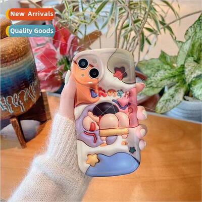 Ins quirky cute cartoon 适用 iPhone 13/14ProMax Apple 11 pho