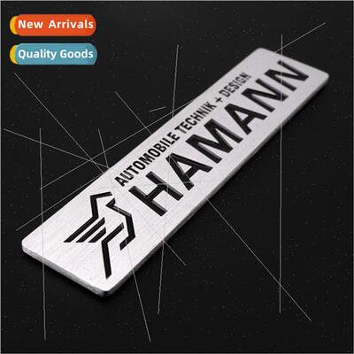 Hamann Modified Metal Car Emblem 3D Hamann Aluminum Car Embl