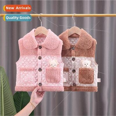 small children winter fashion clothes 2023 winter new thicke