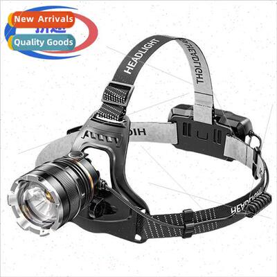 P50 zoom bright headlamp aluminum alloy rechargeable inducti