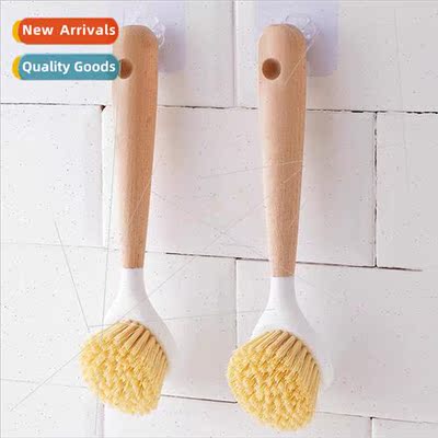 Wooden sal Pot BrushWooden Handle Pot BrushMulti-functional