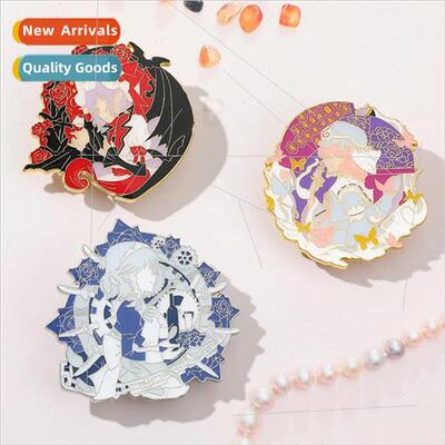 Binary oriental project brooch sixteen night saki anime game