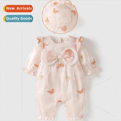 Baby clothes fall new female baby onesie princess full moon
