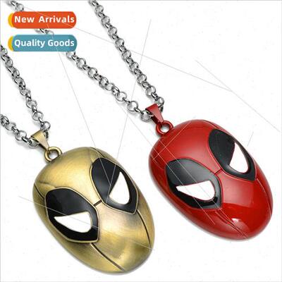 Movie and TV Peripherals Avengers Deadpool Mask Necklace All