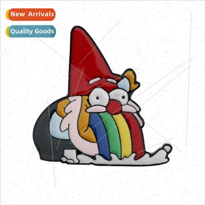 Animation Peripherals Santa Claus Badge Gravity Falls Weirdv