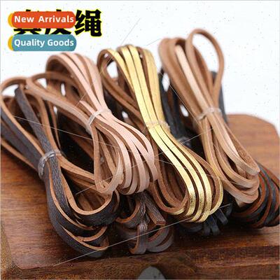 diy leather rope leather rope composite cowhide rope bracele