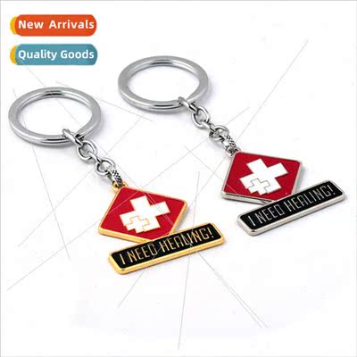 Game  new Replenishment logo High  alloy keychain pendant