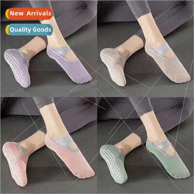 Yoga socks professional -slip boat socks female Pilates begi
