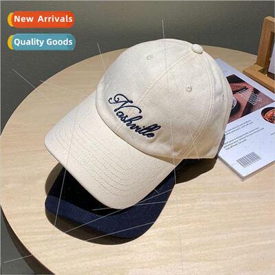 Deep top big head circumference baseball cap female Korean