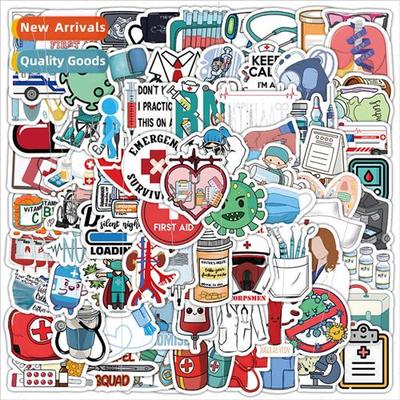 100 Nurses Day Stickers Hospital Items Small Icons Decorativ