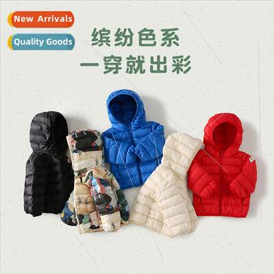 White goose down light down jacket winter 2023 new boys and
