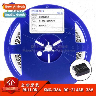 New al SMCJ36A DO-214AB 36V/Unidirectional TVS Transient Sup