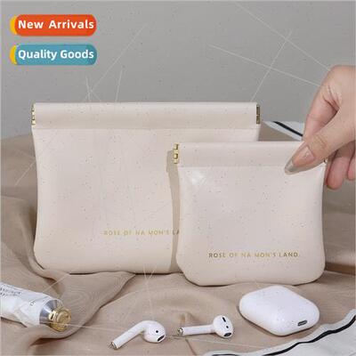 Data cable organizer bag automatic closure wired headset car