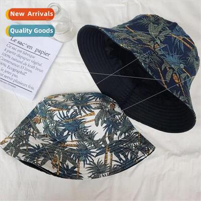 Banana Tree Reversible Wear Fishermans Hat Spring and Summer