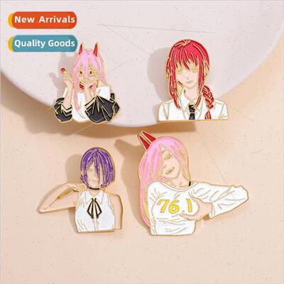 Secondary brooch anime  blood demon Chainsaw cartoon bark me