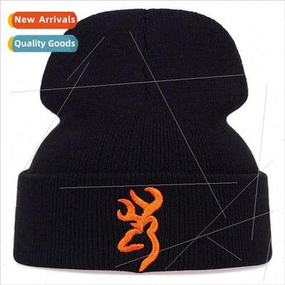 Browning BROWNING embroidered knit hat fall and winter warm