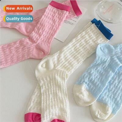 Socks female summer thin section mesh hollow breathable spli