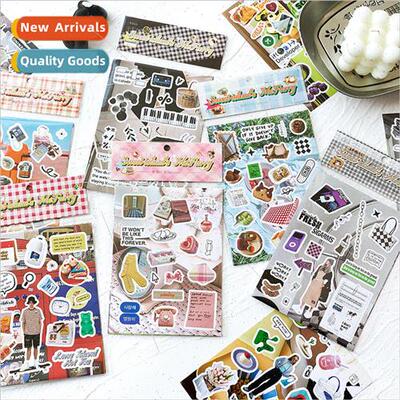 Sweet Island wheat whirlwind stickers creative magazine hand