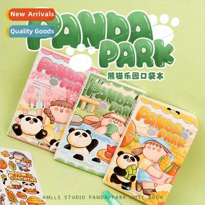 Amaryllis Panda Paradise Pocketbook A6 Handbook Collage ery