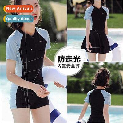 23 years new girls big boy swimsuit children one-piece slimm