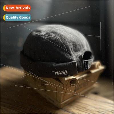Japanese youth melon skin cap couple retro hundred with Brit