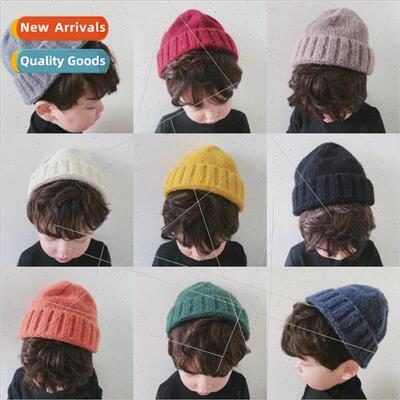 New childrens wool cap difficult female autumn and winter Ko