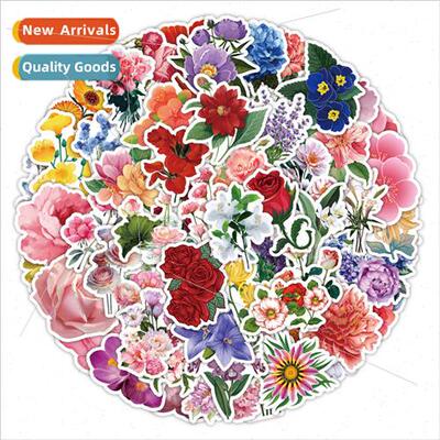 60 Flower Cartoon Doodle s Decorate Scooter Organizer Car De